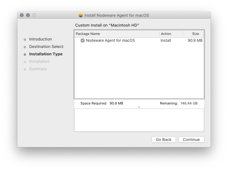 macOS Agent installation – IGI / Nodeware