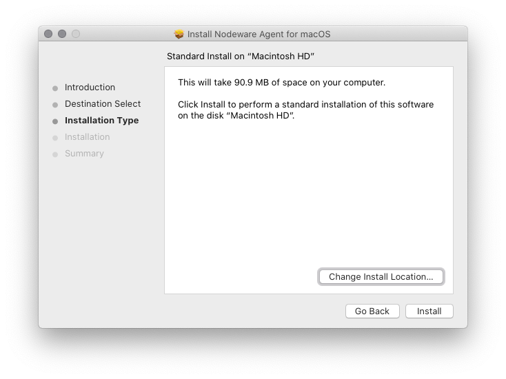 macOS Agent installation – IGI / Nodeware
