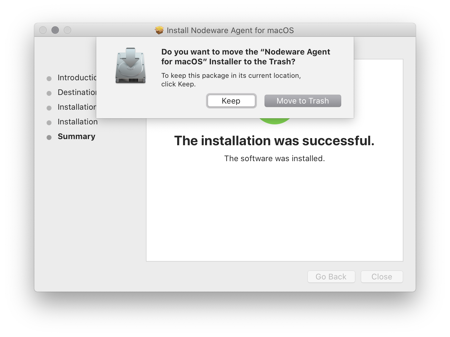 Macos Agent Installation Igi Nodeware 