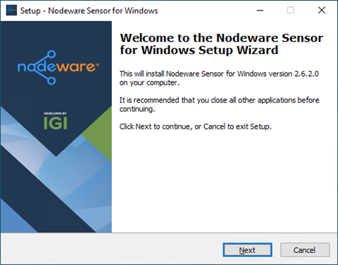 Windows Sensor Deployment Instructions – IGI / Nodeware