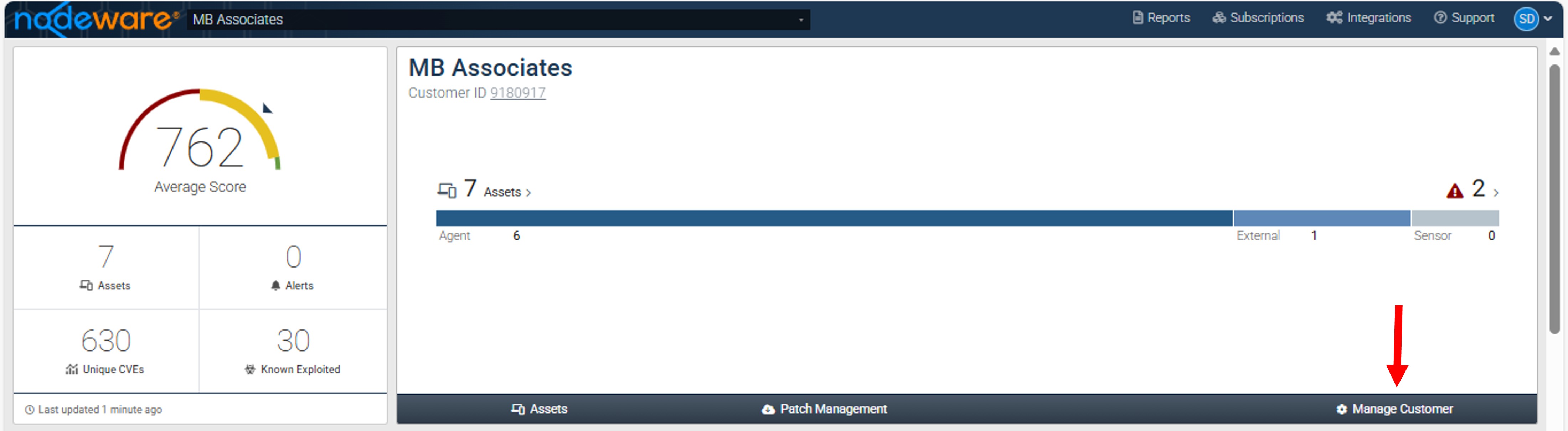 External Scans – IGI / Nodeware