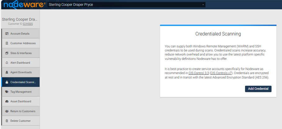 Enabling Credentialed Scanning – IGI / Nodeware