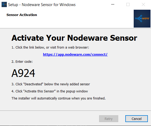 Windows Sensor Deployment Instructions – IGI / Nodeware
