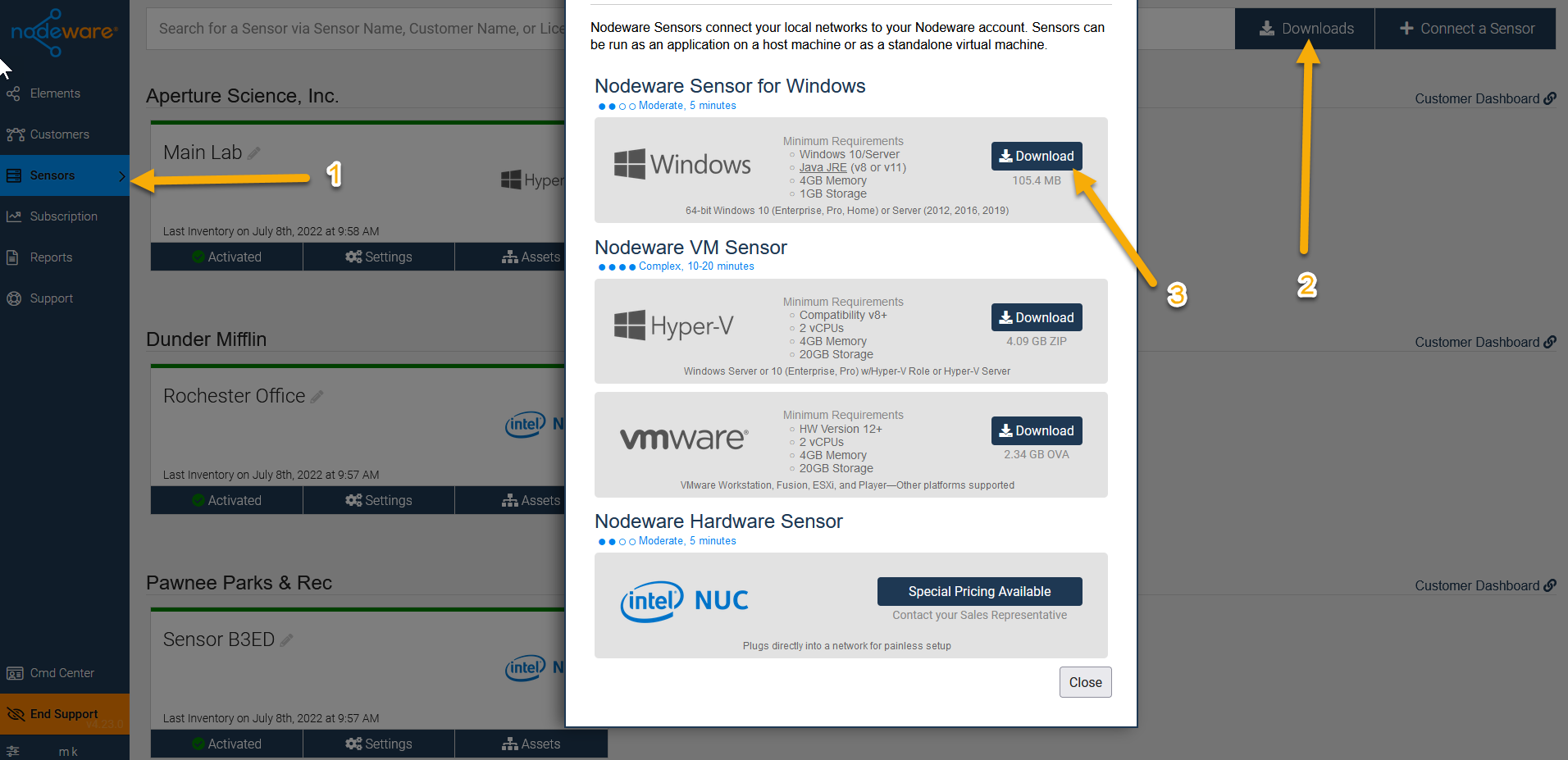 Windows Sensor Deployment Instructions – IGI / Nodeware